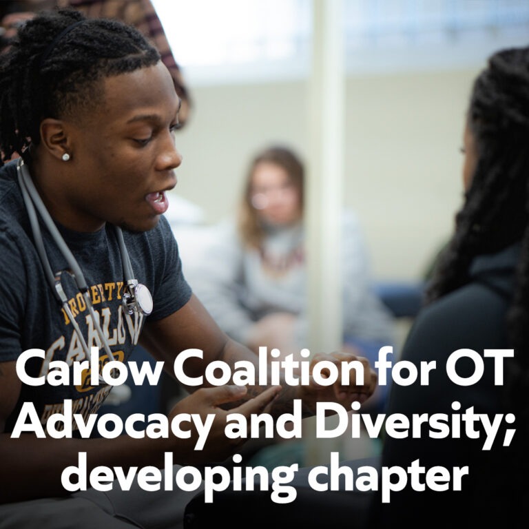 Occupational Therapy Department - Pittsburgh, Pa - Carlow University